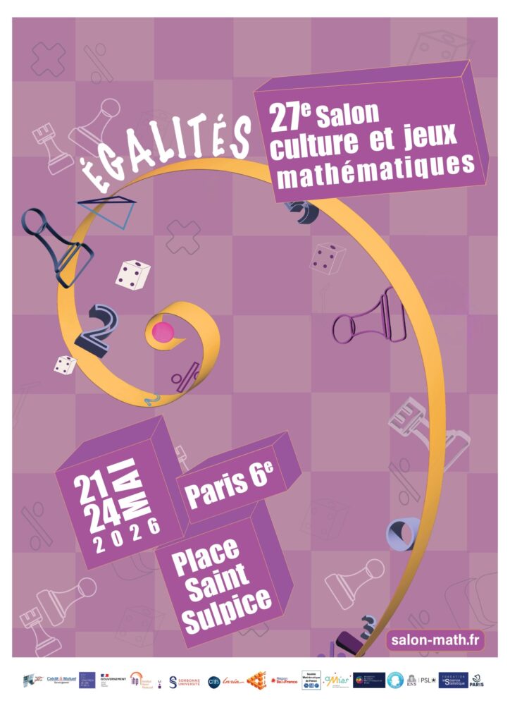 Salon 2026 : quatre jours de jeux et de maths